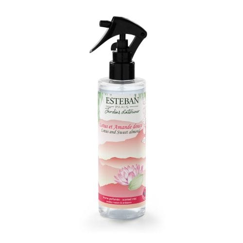 Spray Textil & Room LOTUS ET AMANDE DOUCE - Esteban Paris - Foncalclima